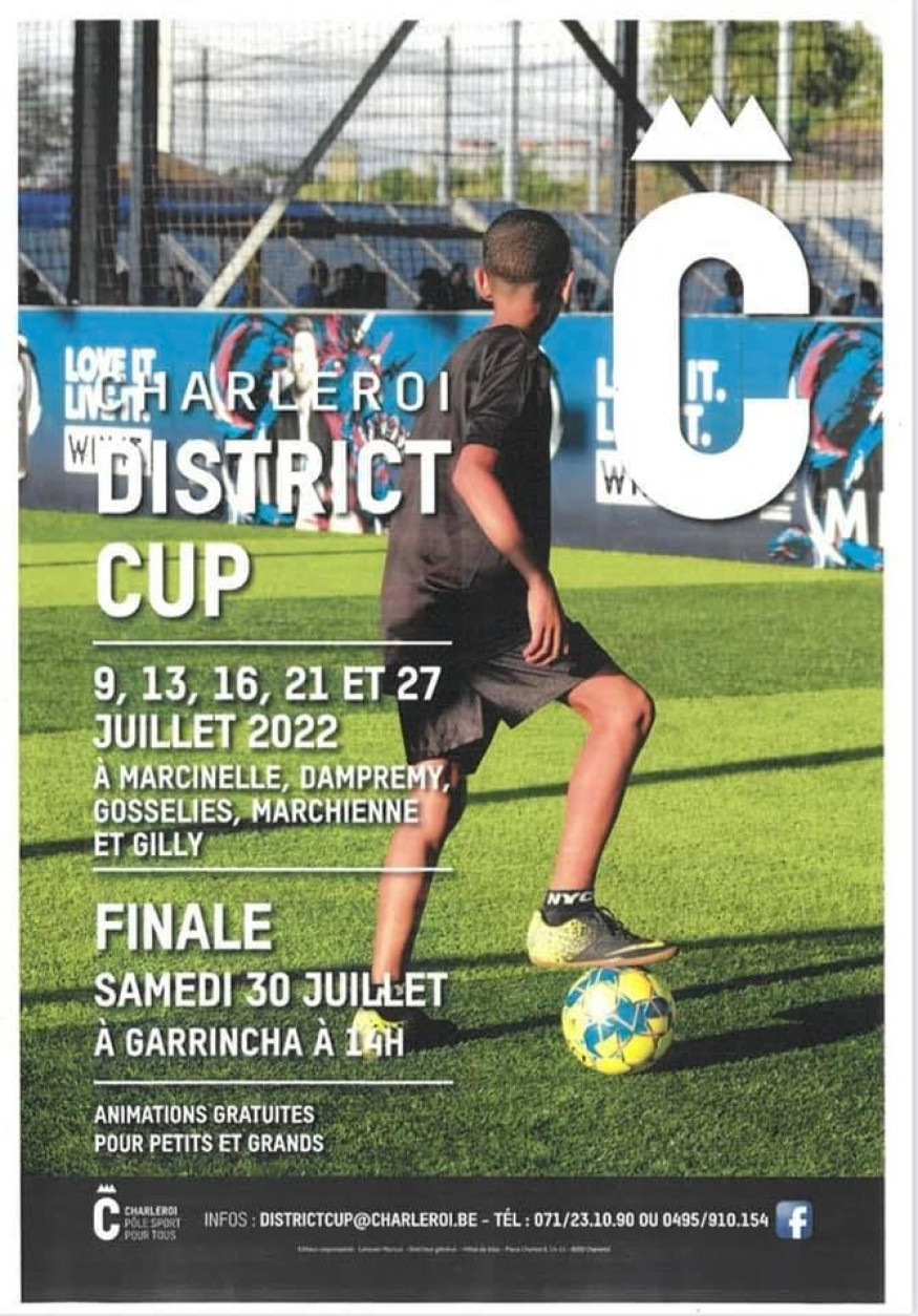 Troisième édition de la Charleroi District Cup : le tournoi de mini ...